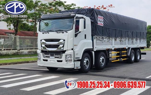 XE TẢI ISUZU GIGA VM 4 CHÂN - Ô Tô Phú Mẫn - Đại Lý Xe Tải Miền Nam ...